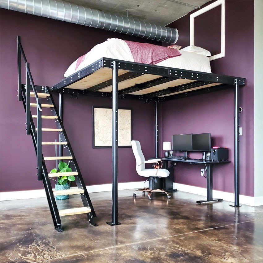 Geländer für Nebentreppe S | TECROSTAR