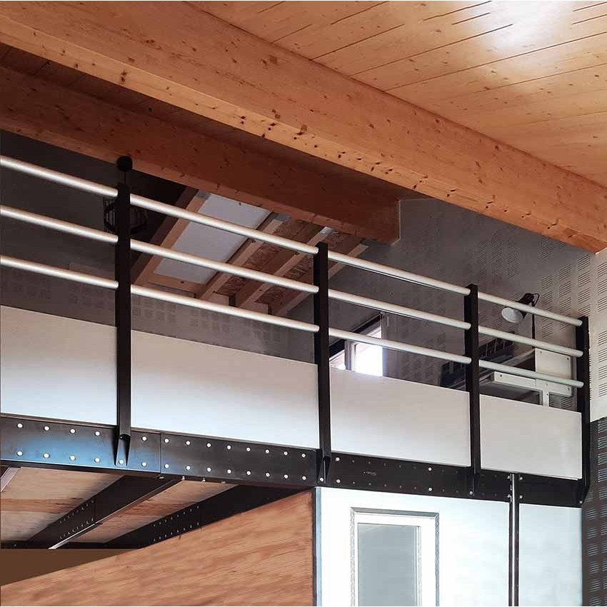 Modulare Geländer aus Stahl