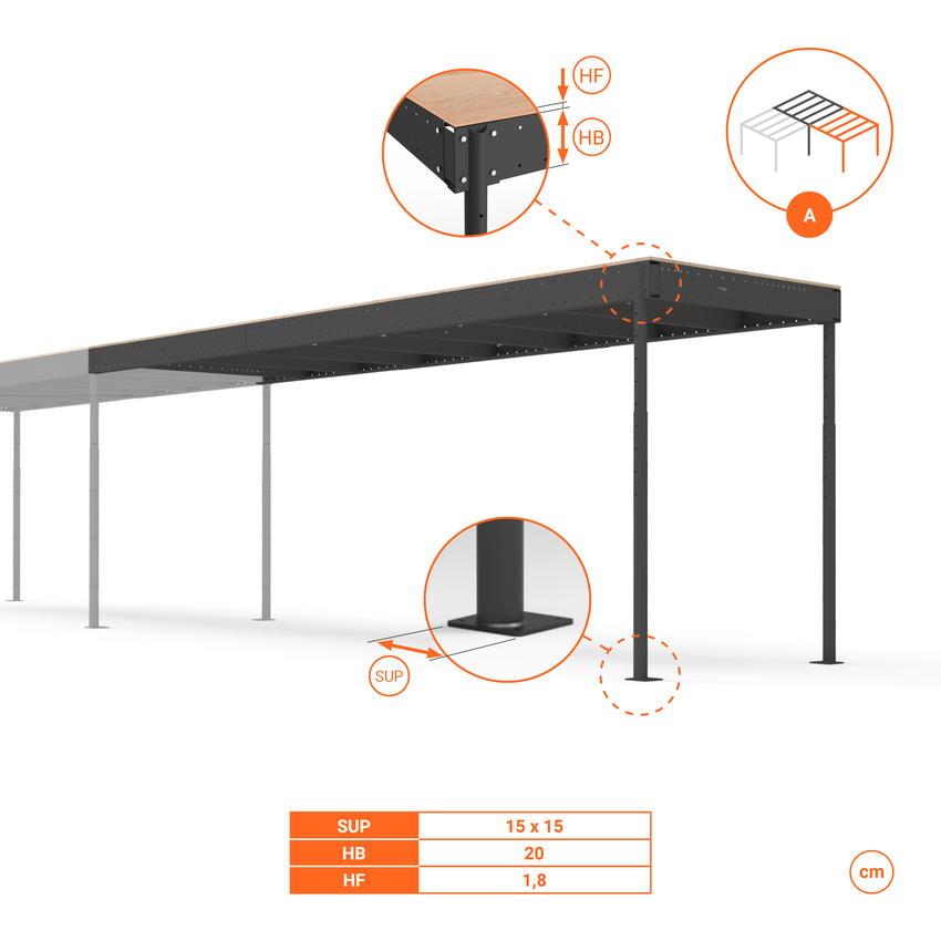 Ampliación B TM 15 | TECROSTAR
