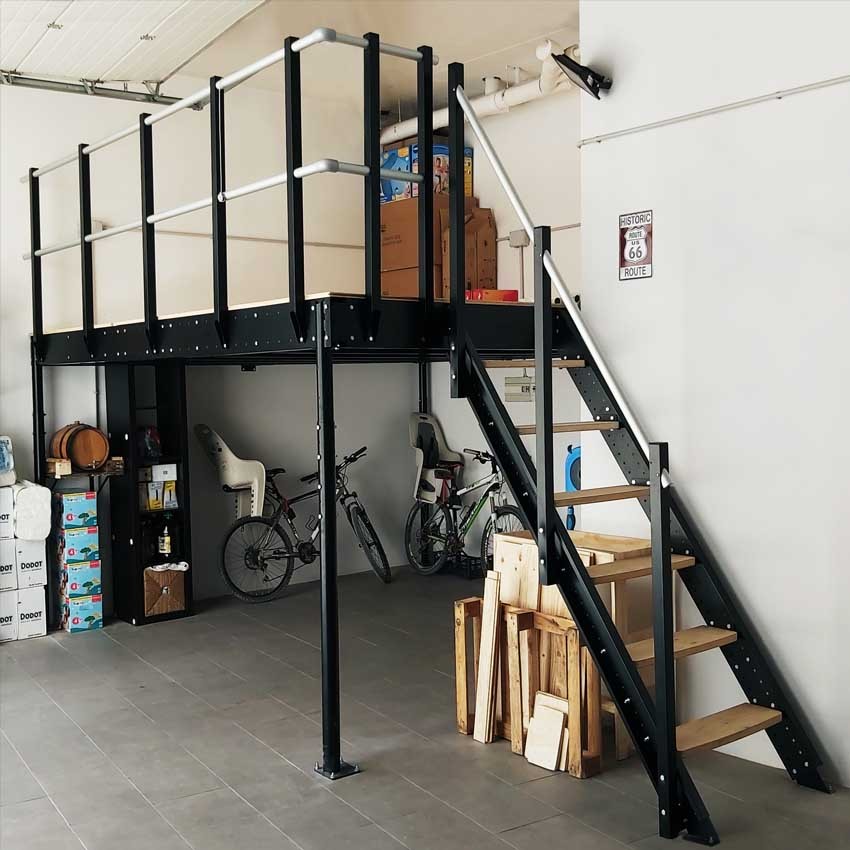 Entreplantas modulares en Kit de metal